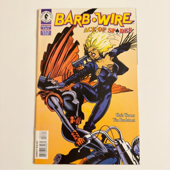 Aliens | Accents | Barb Wire Ace Of Spades 3 Dark Horse Comics 996 Bad ...